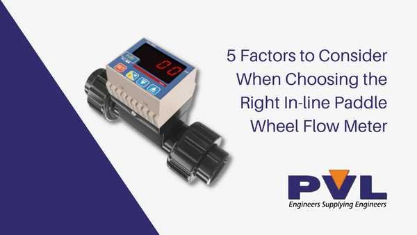 5 Factors to Consider When Choosing the Right In-line Paddle Wheel Flo ...