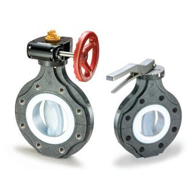 ChemValve Fluoropolymer Lined Butterfly Valves – PVL