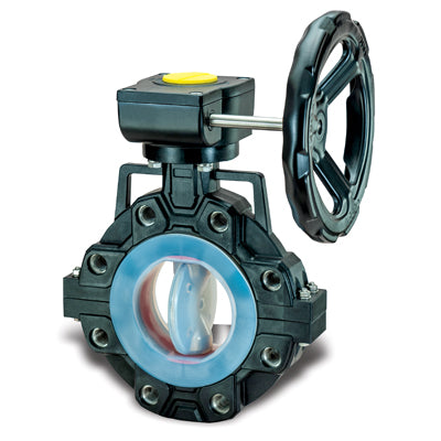 Hybrid PFA Lined Composite Butterfly Valves – PVL