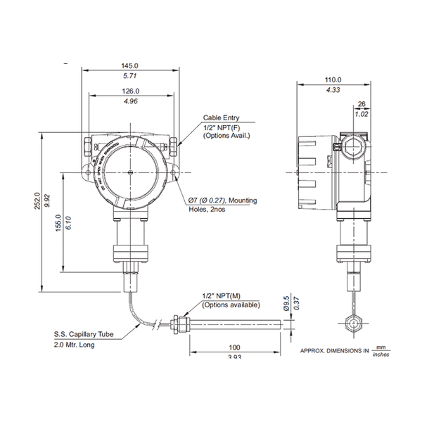 FC ATEX Temperature Switch – PVL
