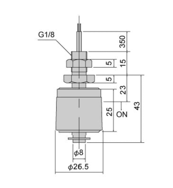 RFS-2B Top Entry Float Switch – PVL