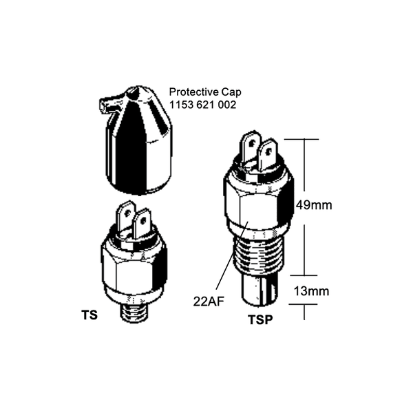 TS - TSP Temperature Switch – PVL